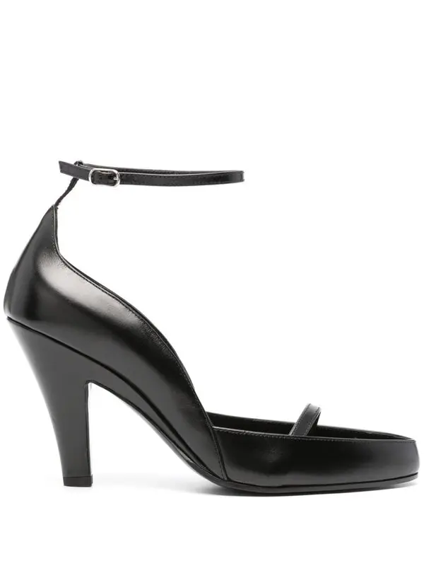 THE ROW 90mm Cut-out Leather Pumps