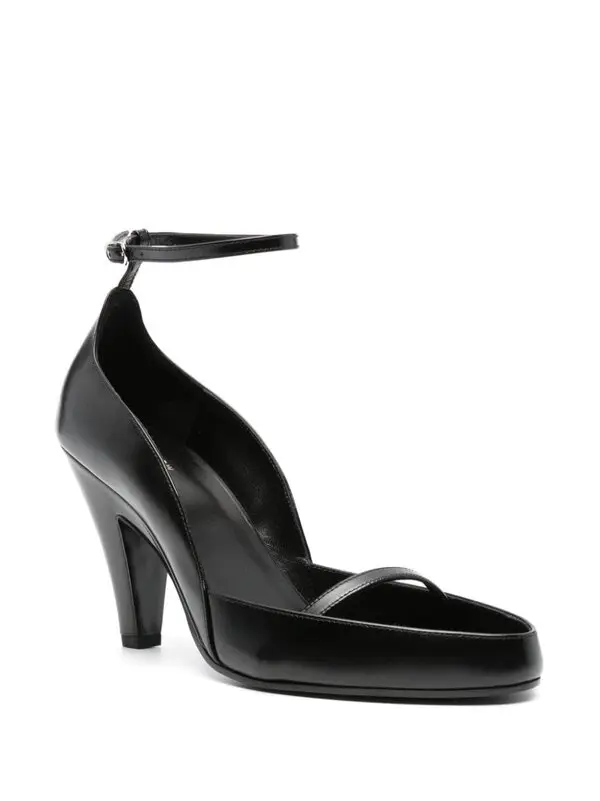THE ROW 90mm Cut-out Leather Pumps