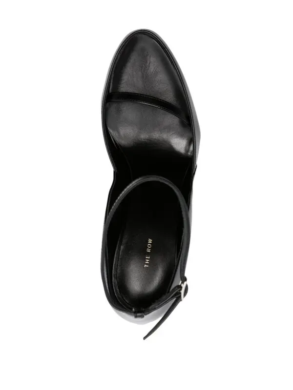 THE ROW 90mm Cut-out Leather Pumps