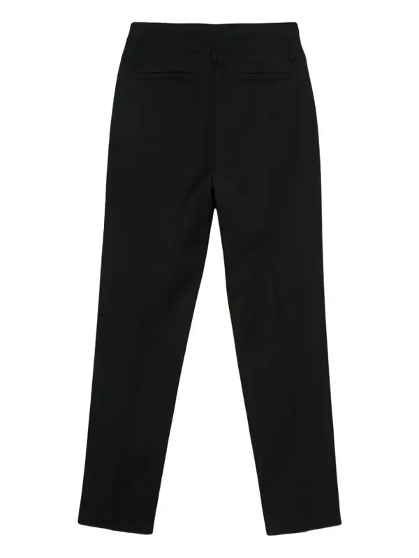 Max Mara Celtico Pleat-detail Trousers - Black