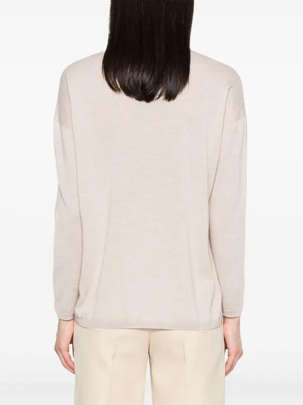 Max Mara V-neck Cashmere Jumper