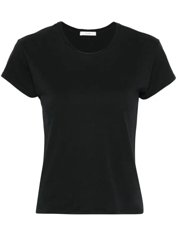 THE ROW Tori Cotton T-shirt - Black