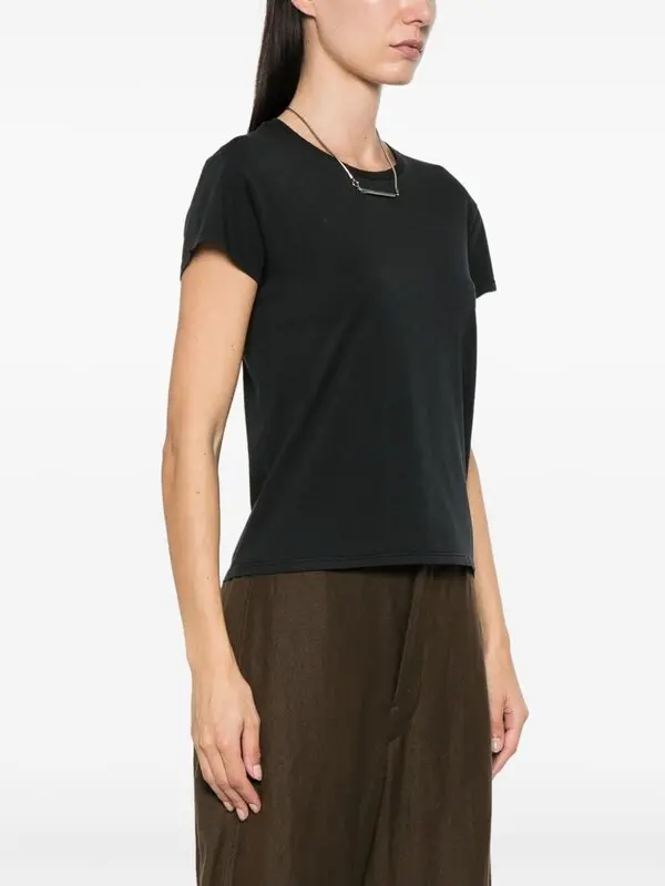 THE ROW Tori Cotton T-shirt - Black