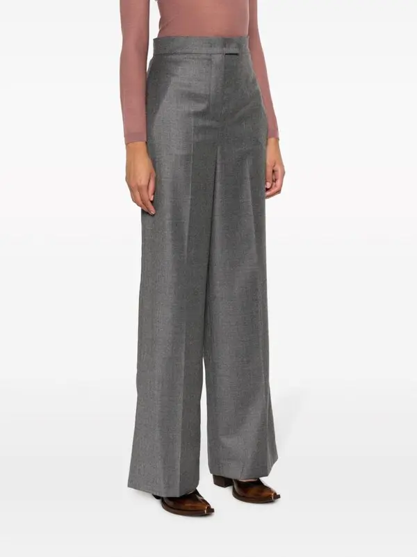 Fendi Palazzo Wool Trousers
