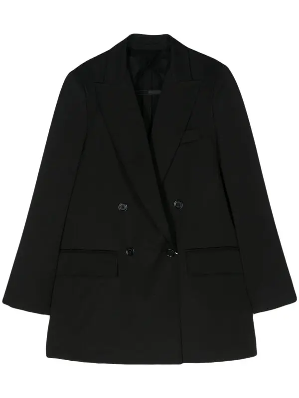 Max Mara Double-breasted Wool-blend Blazer