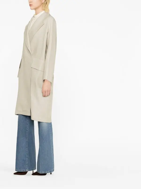 Max Mara Double-breasted Duster Coat