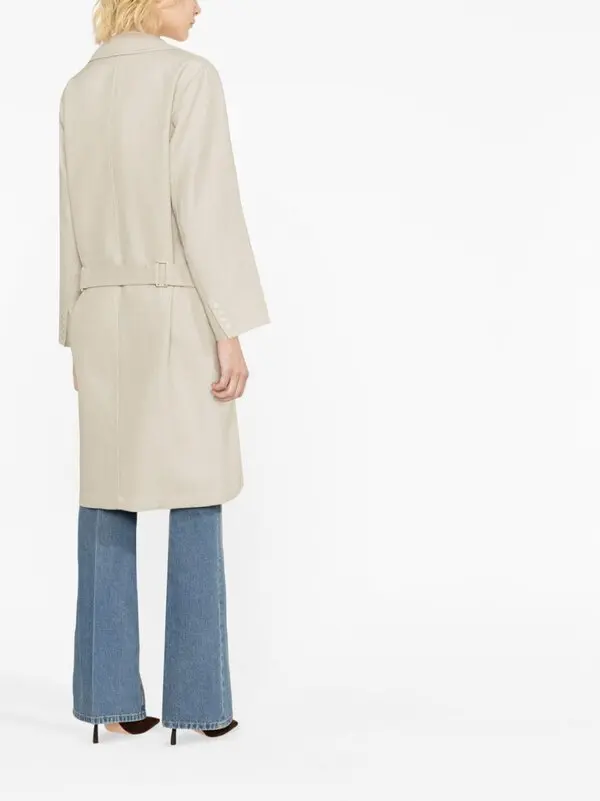 Max Mara Double-breasted Duster Coat