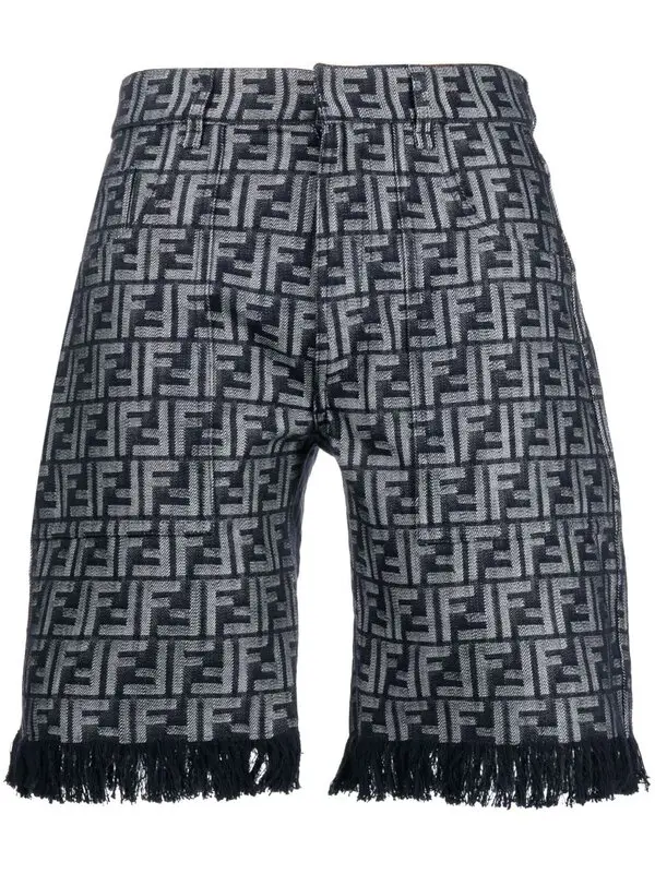 Fendi Monogram Bermuda Shorts