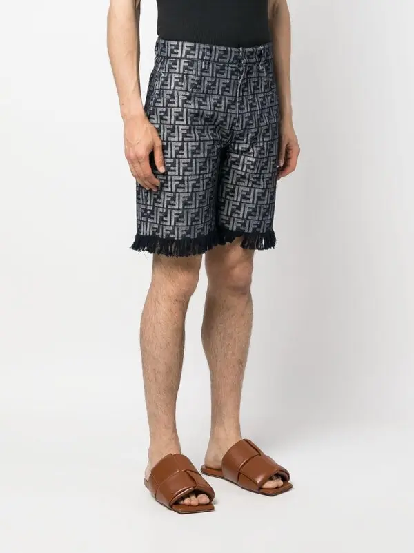 Fendi Monogram Bermuda Shorts