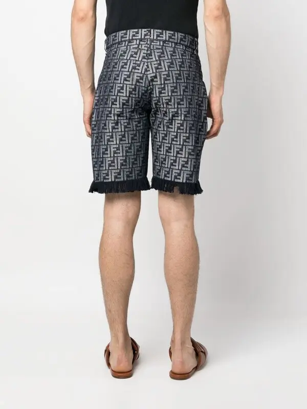 Fendi Monogram Bermuda Shorts