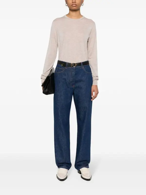 THE ROW Borjis Straight-leg Jeans