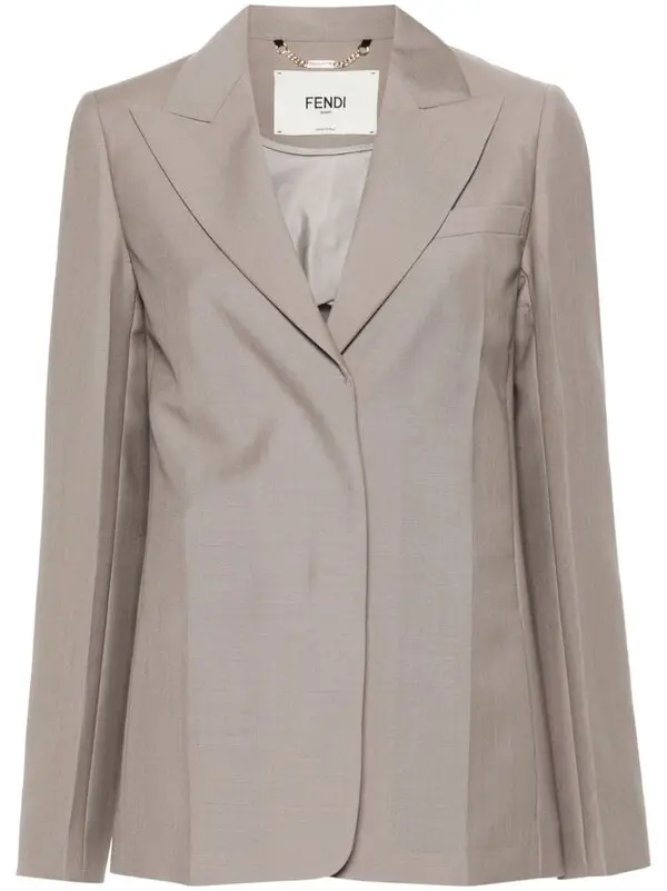 Fendi Single-breasted Blazer