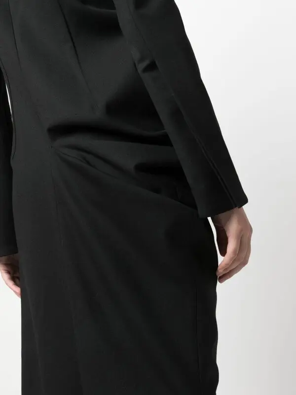 THE ROW Gathered-detailing Long-sleeved Shift Dress