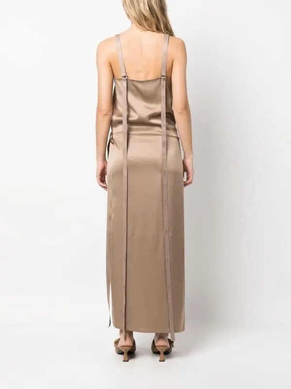 Fendi Tie-waist Maxi Dress