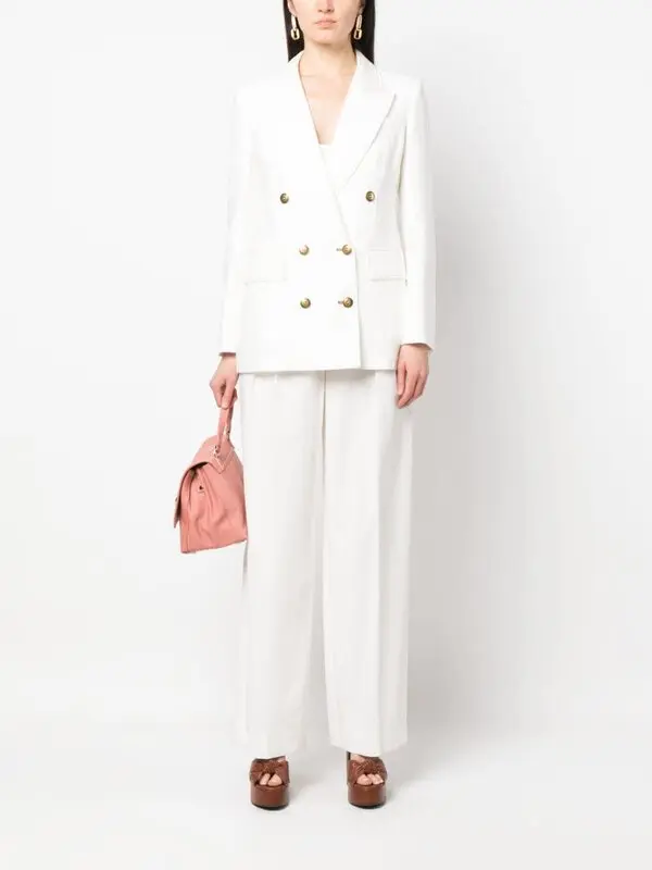 Max Mara Double-breasted Button Blazer