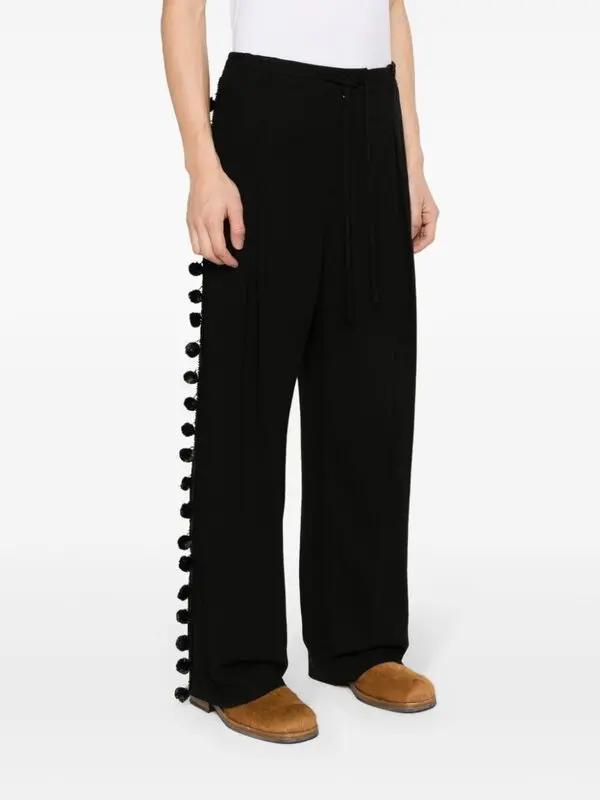 WALES BONNER Menelik Drop-crotch Trousers