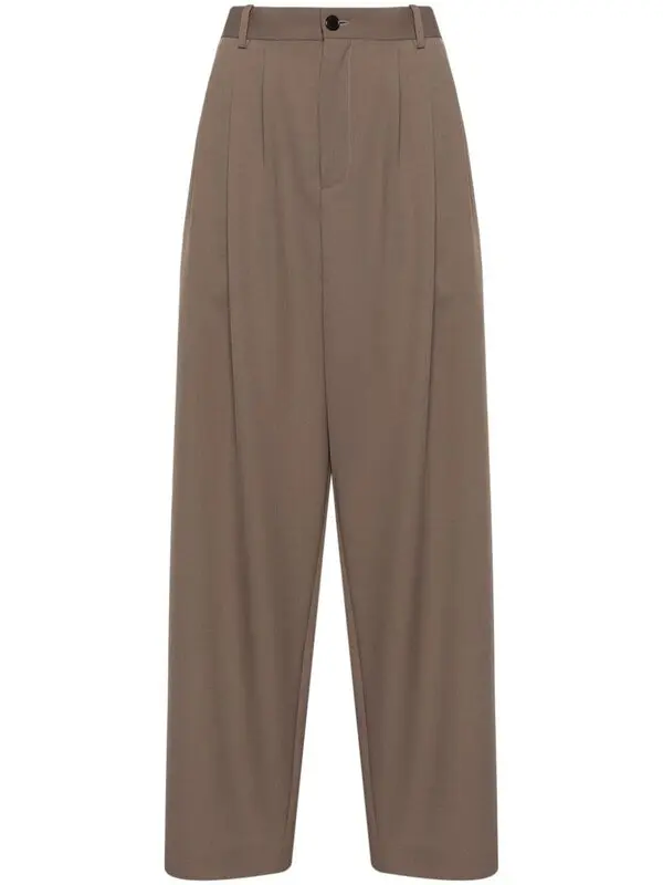 THE ROW High-waisted Tailored Trousers