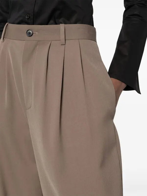 THE ROW High-waisted Tailored Trousers