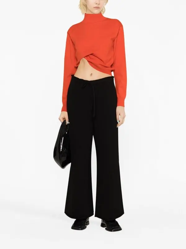 THE ROW Calsito Wide-leg Cotton Trousers