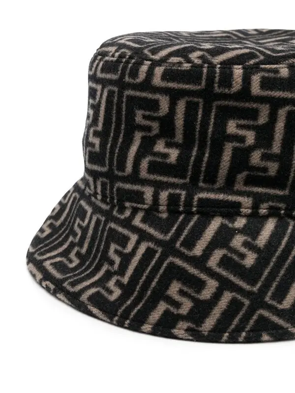 Fendi Ff-jacquard Bucket Hat