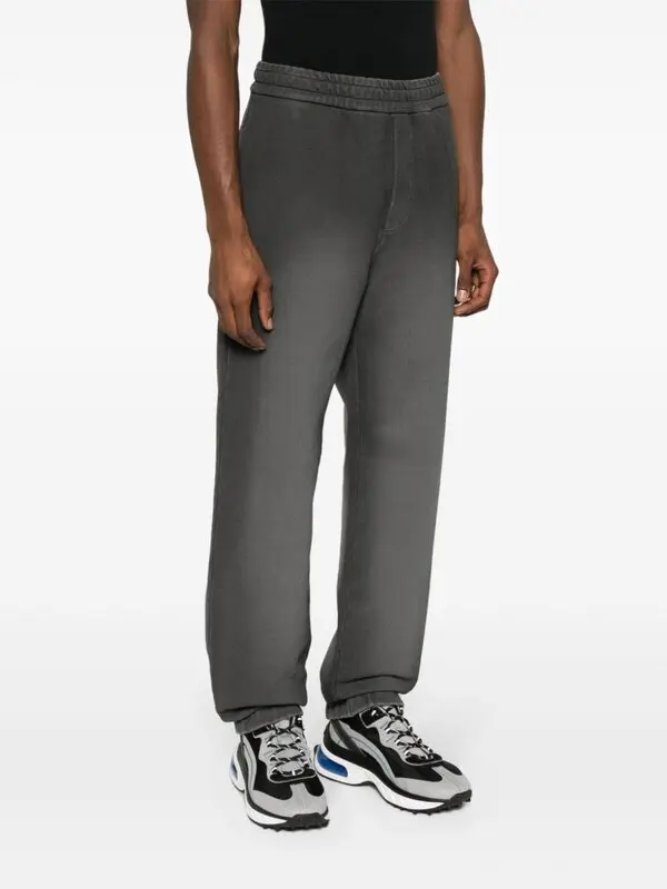 Fendi Faded-effect Cotton Track Pants