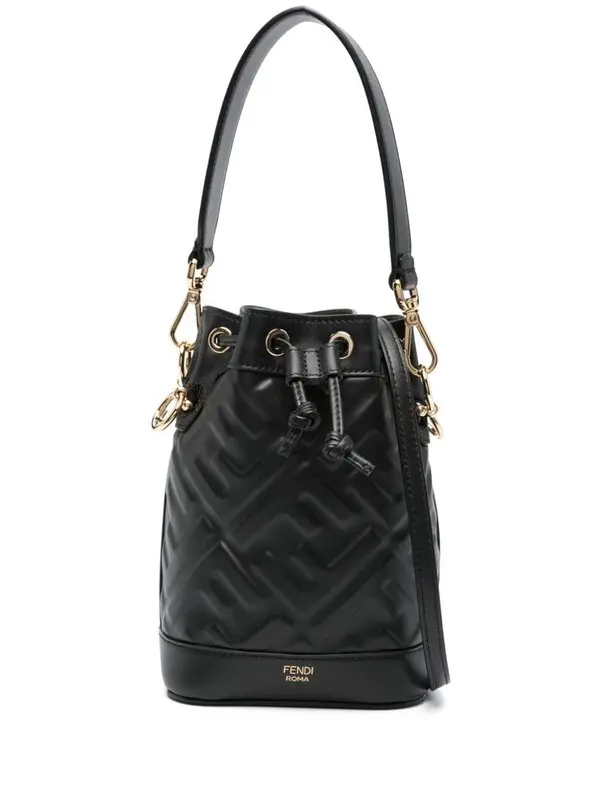 Fendi Mini Mon Tresor Bucket Bag - Black