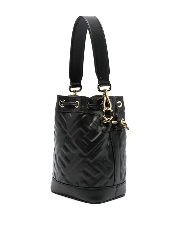 Fendi Mini Mon Tresor Bucket Bag - Black