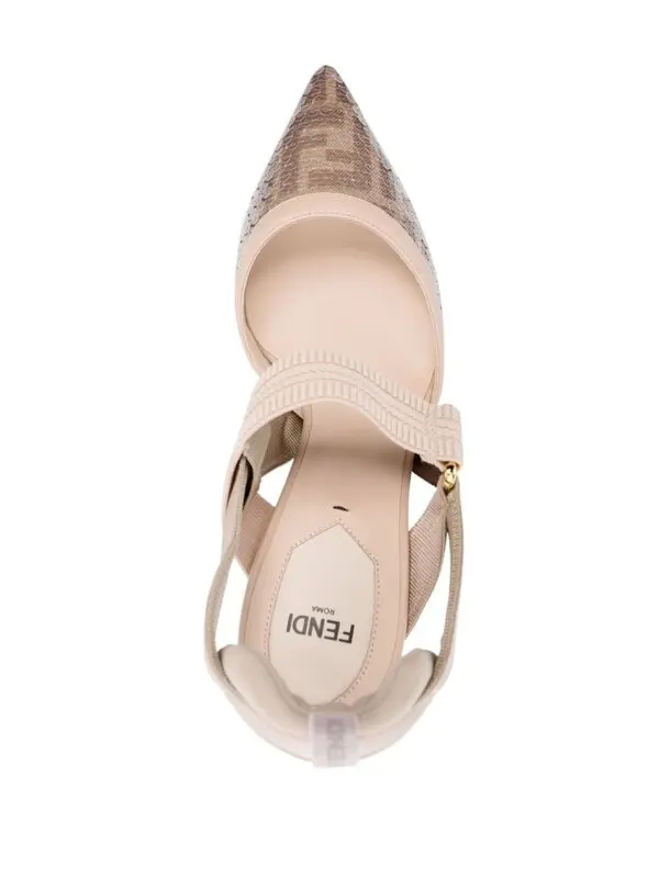 Fendi Colibri 90mm Sequin-embellished Pumps
