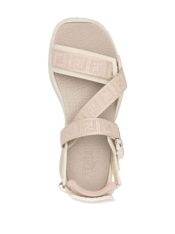 Fendi Flow Logo-embossed Sandals