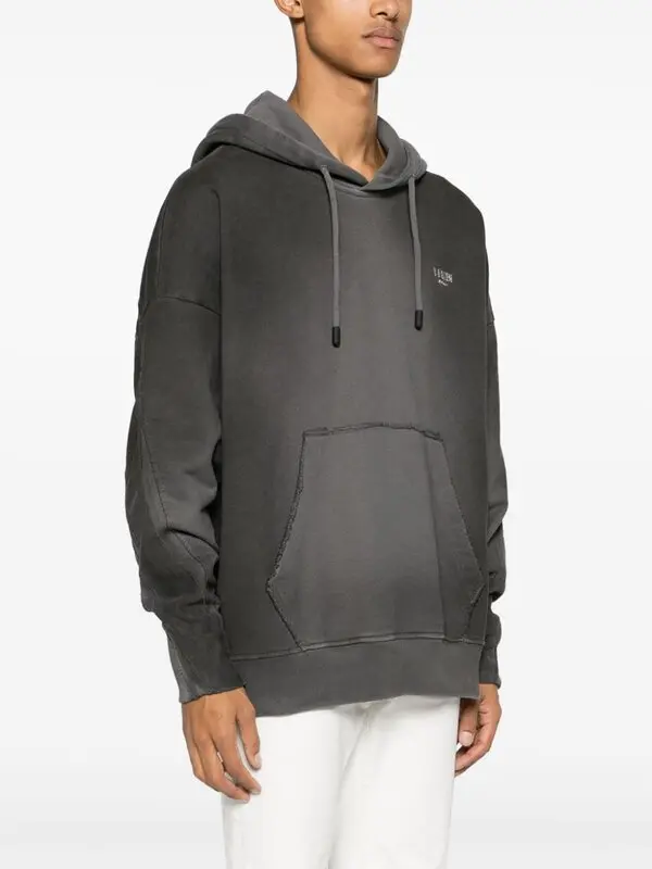 Fendi Logo-lettering Cotton Hoodie