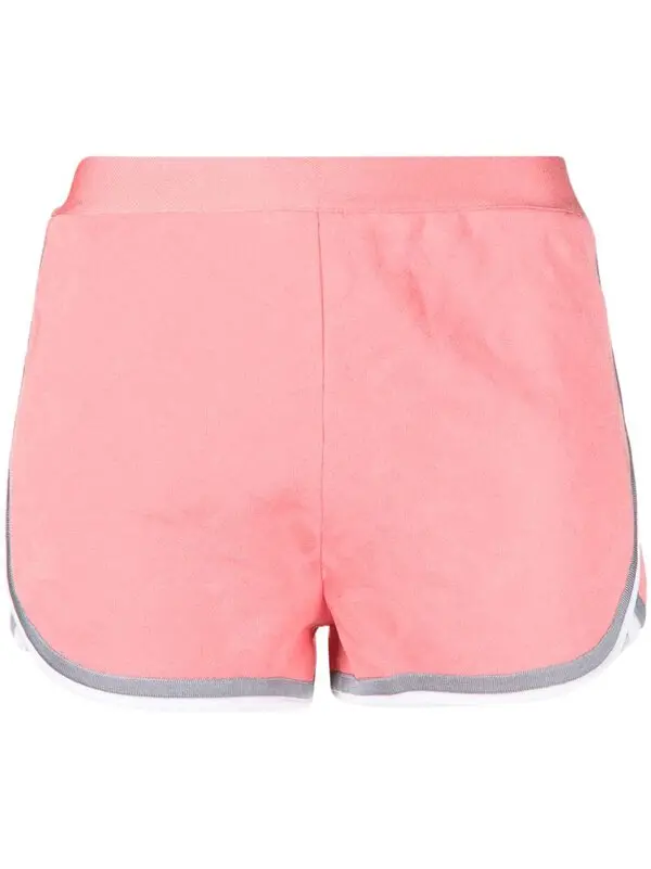 Fendi Striped Knitted Shorts
