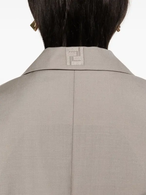 Fendi Mohair-wool Waistcoat - Brown