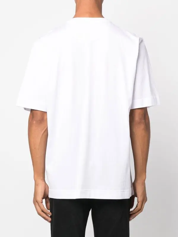Fendi Ff Logo Crew-neck T-shirt