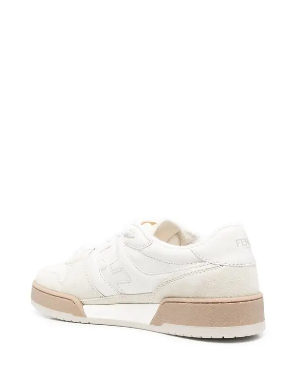 Fendi Match Low-top Sneakers - White