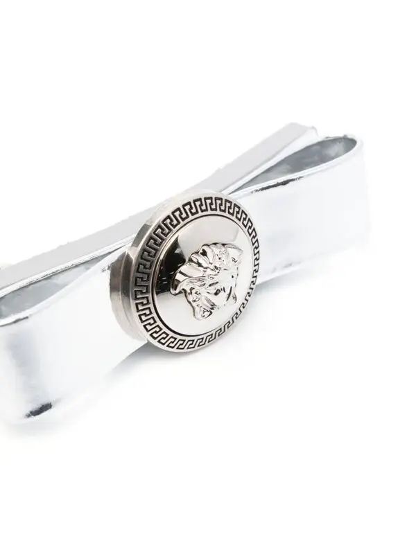 Versace Medusa Head Hair Clip - Silver | Editorialist display picture 1