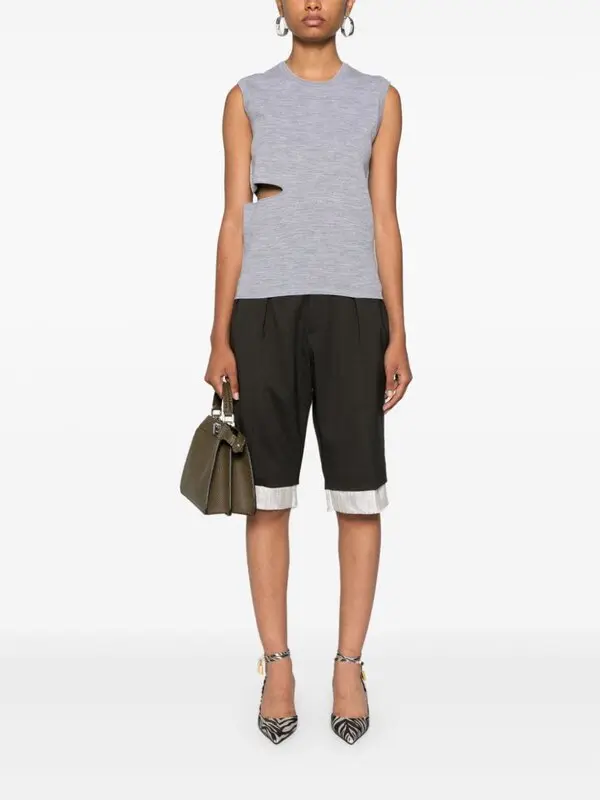 Fendi Ff-motif Tank Top