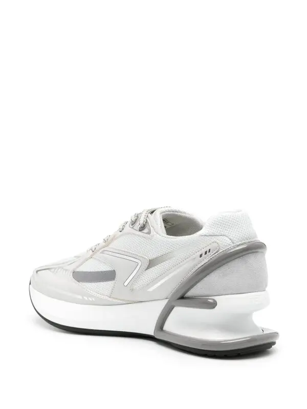 Fendi First 1 Leather Paneling Low-top Sneakers