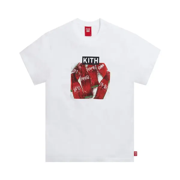 Kith X Coca-cola Language Bottle Vintage Tee