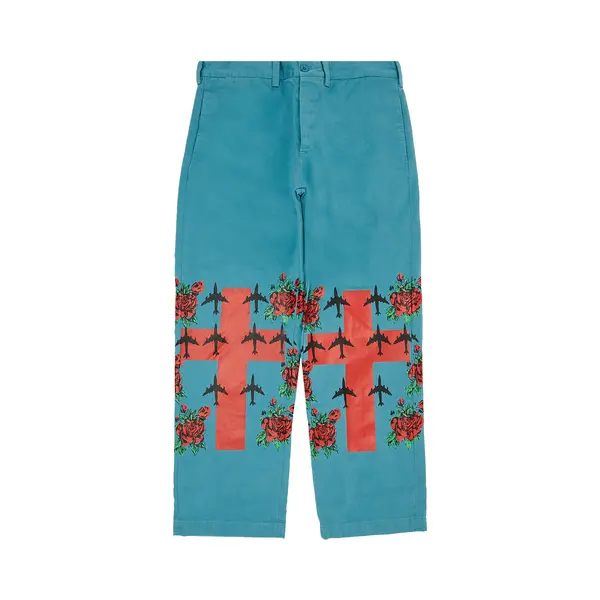 Supreme Destruction Of Purity Chino Pant - Teal