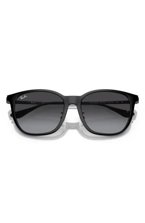 Ray-ban 55mm Square Sunglasses - Black