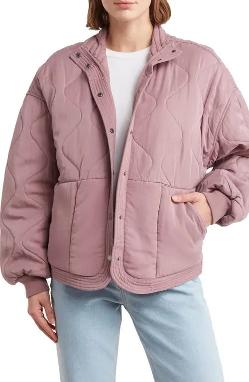 Blanknyc Quilted Jacket - Wisteria