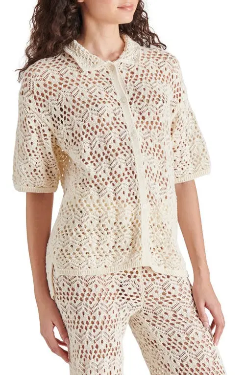 Steve Madden Avana Crochet Cardigan