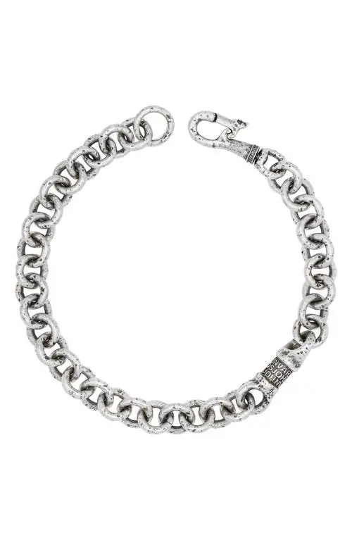 John Varvatos Artisan Sterling Chain Bracelet - Silver