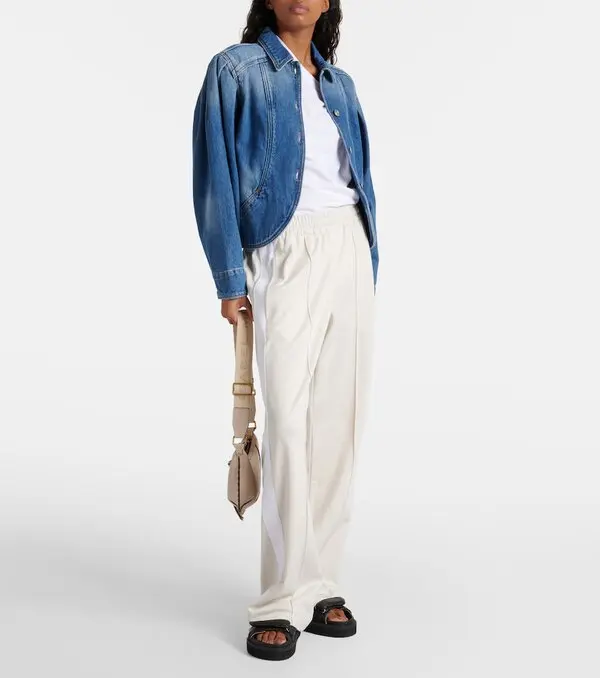 Isabel Marant Étoile Roldy Cotton-blend Jersey Sweatpants