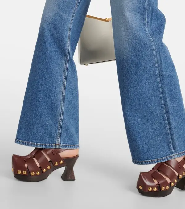 RE/DONE Mid-rise Wide-leg Jeans - Blue
