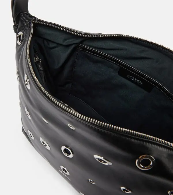 Isabel Marant Leyden Small Studded Leather Shoulder Bag
