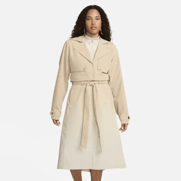 Nike Serena Williams Design Crew Trench Coat - Brown