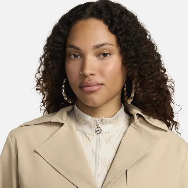 Nike Serena Williams Design Crew Trench Coat - Brown
