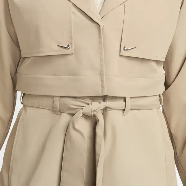 Nike Serena Williams Design Crew Trench Coat - Brown