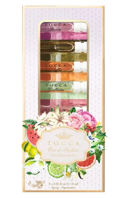 Tocca Mini Fragrance Discovery Set $30 Value